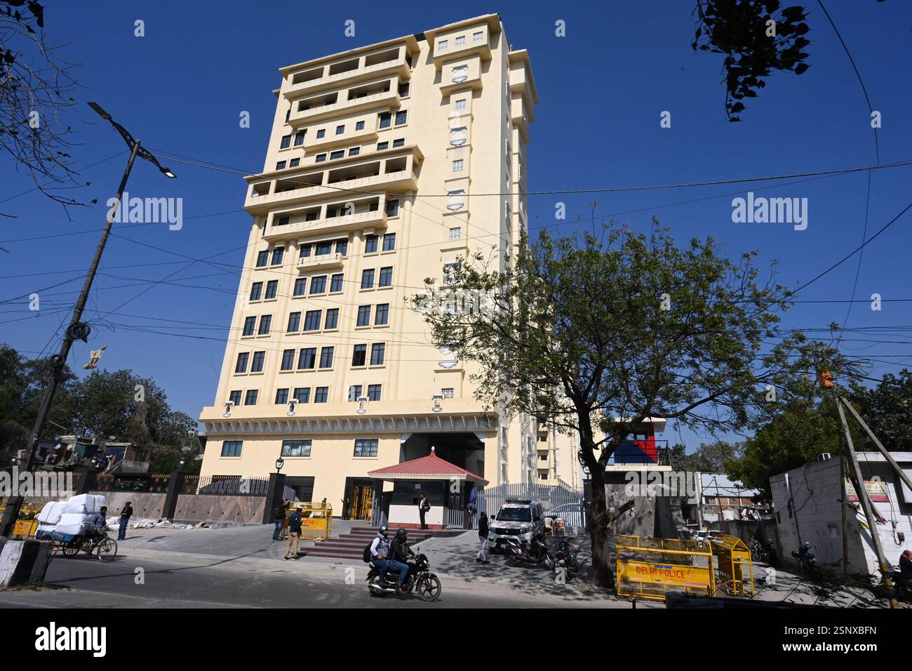New Delhi, India. 13th Feb, 2025. NEW DELHI, INDIA - FEBRUARY 13: View ...