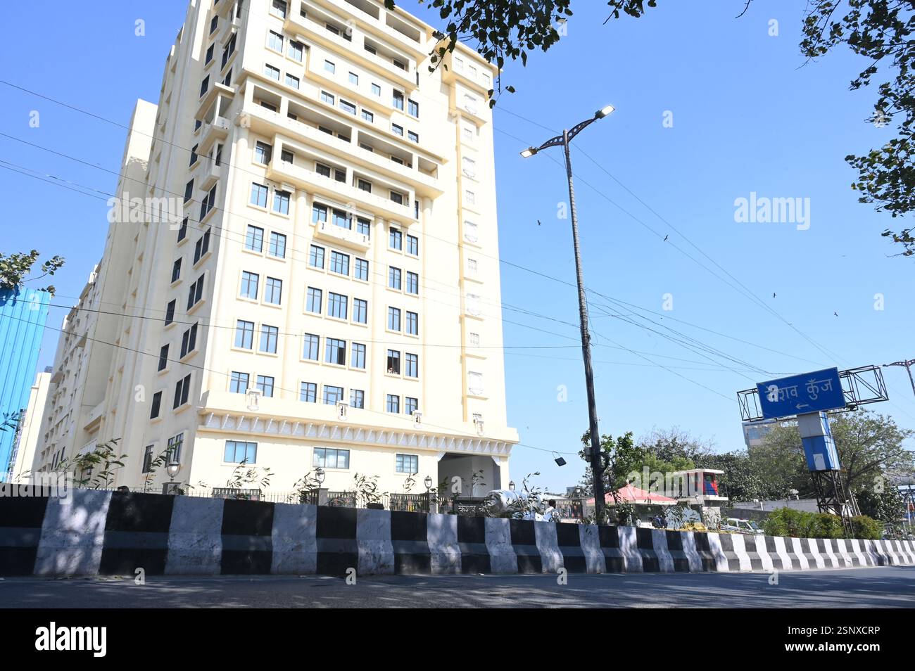 New Delhi, India. 13th Feb, 2025. NEW DELHI, INDIA - FEBRUARY 13: View ...
