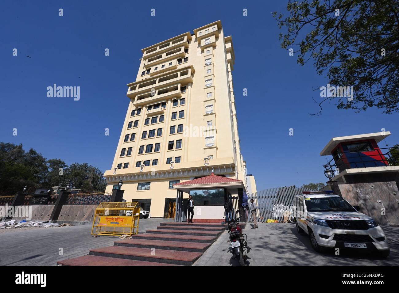New Delhi, India. 13th Feb, 2025. NEW DELHI, INDIA - FEBRUARY 13: View ...