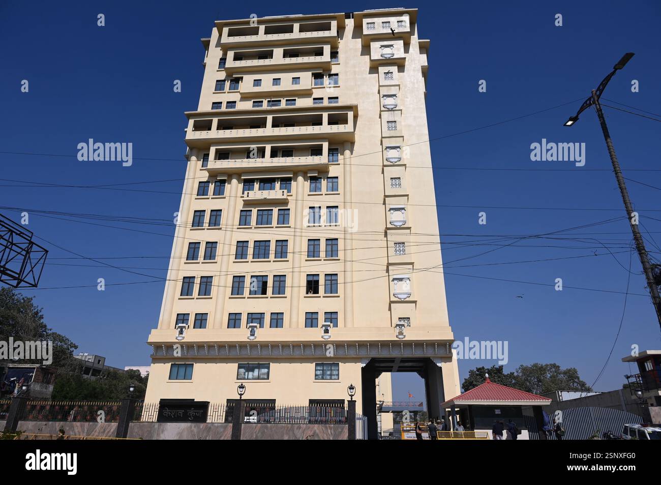 New Delhi, India. 13th Feb, 2025. NEW DELHI, INDIA - FEBRUARY 13: View ...