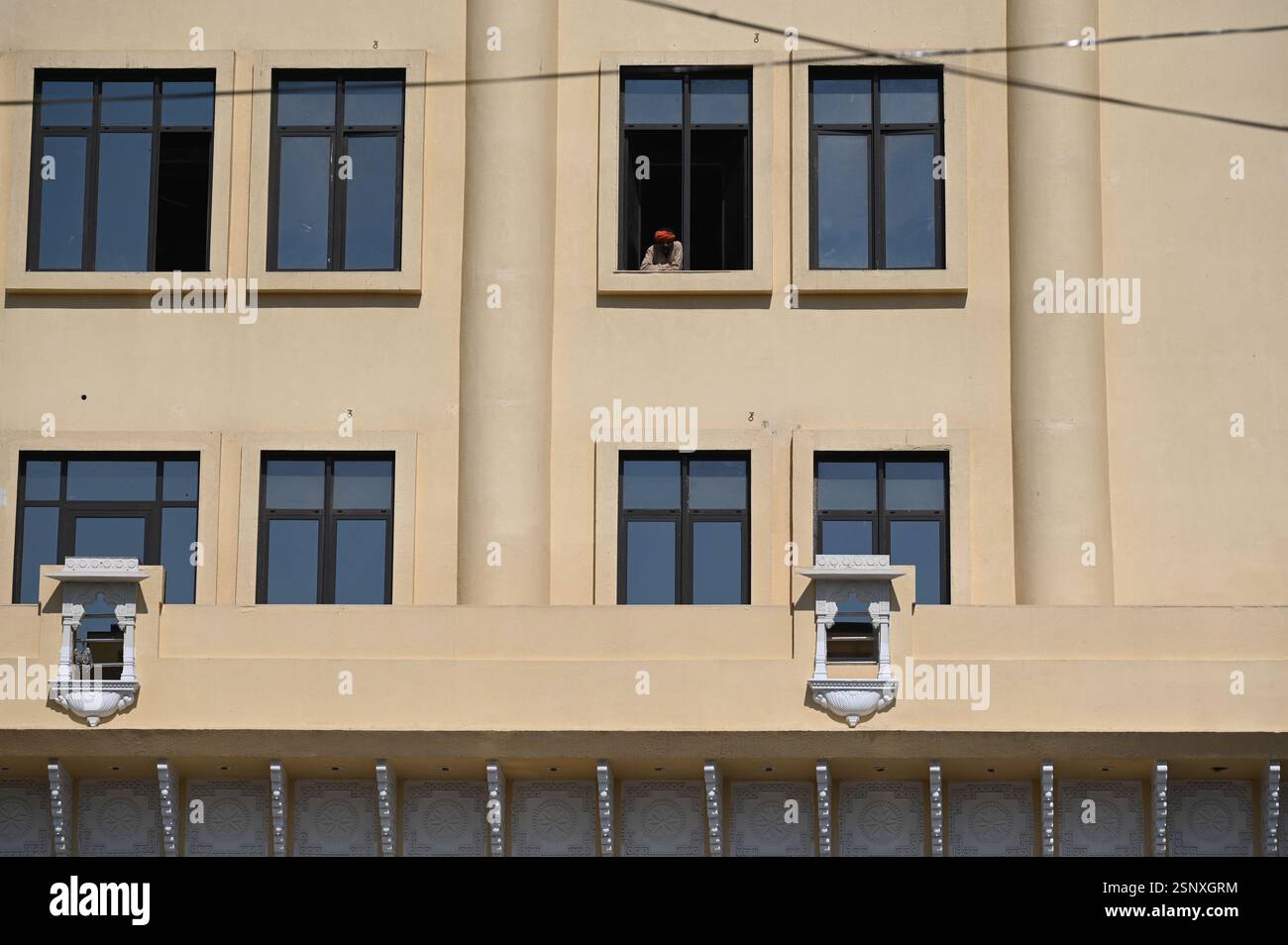 New Delhi, India. 13th Feb, 2025. NEW DELHI, INDIA - FEBRUARY 13: View ...