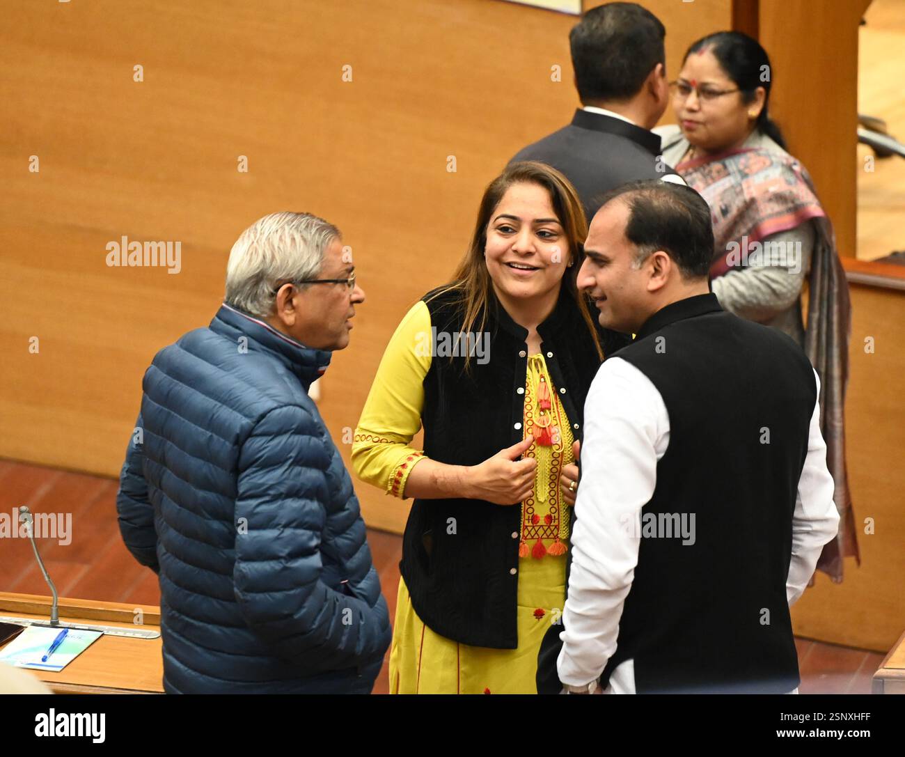 New Delhi, India. 13th Feb, 2025. NEW DELHI, INDIA - FEBRUARY 13 ...