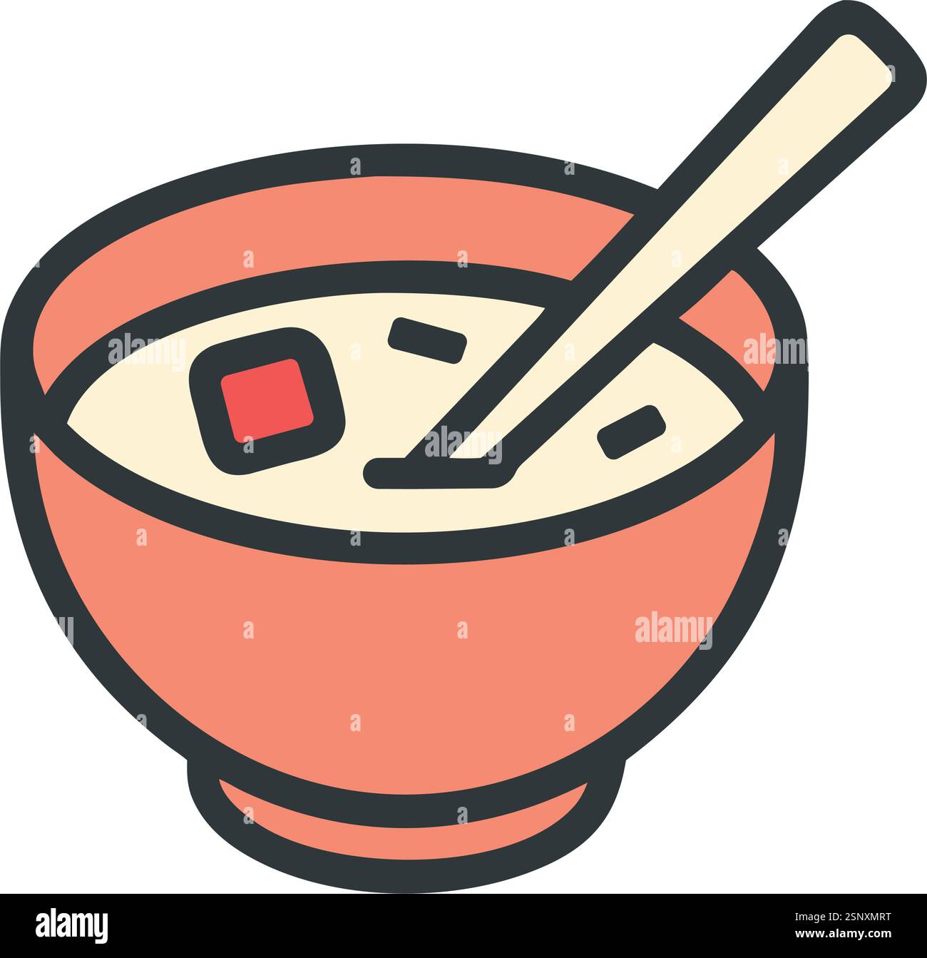 Tofu soup japanese cuisine Stock Vector Images - Alamy