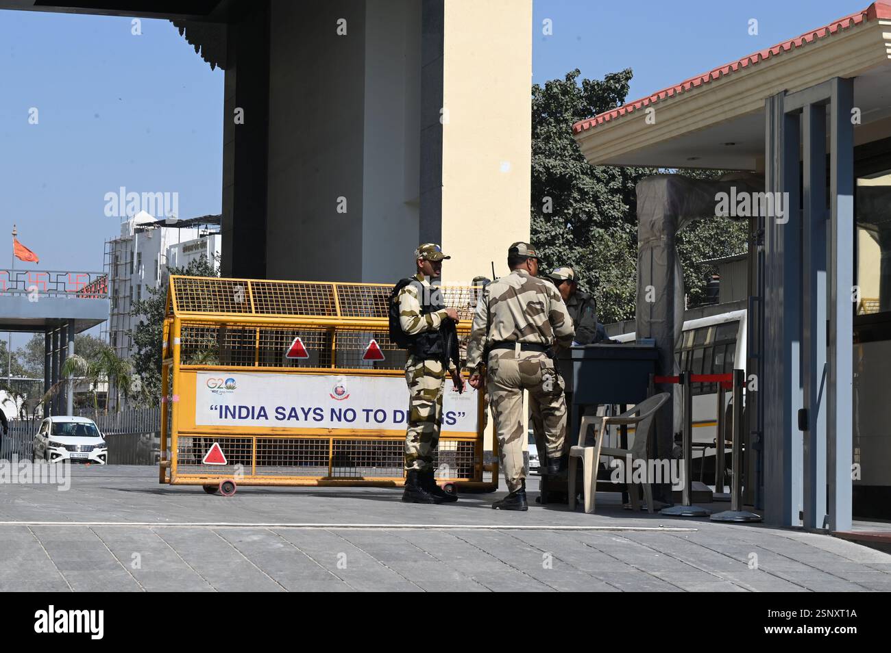 New Delhi, India. 13th Feb, 2025. NEW DELHI, INDIA - FEBRUARY 13: View ...
