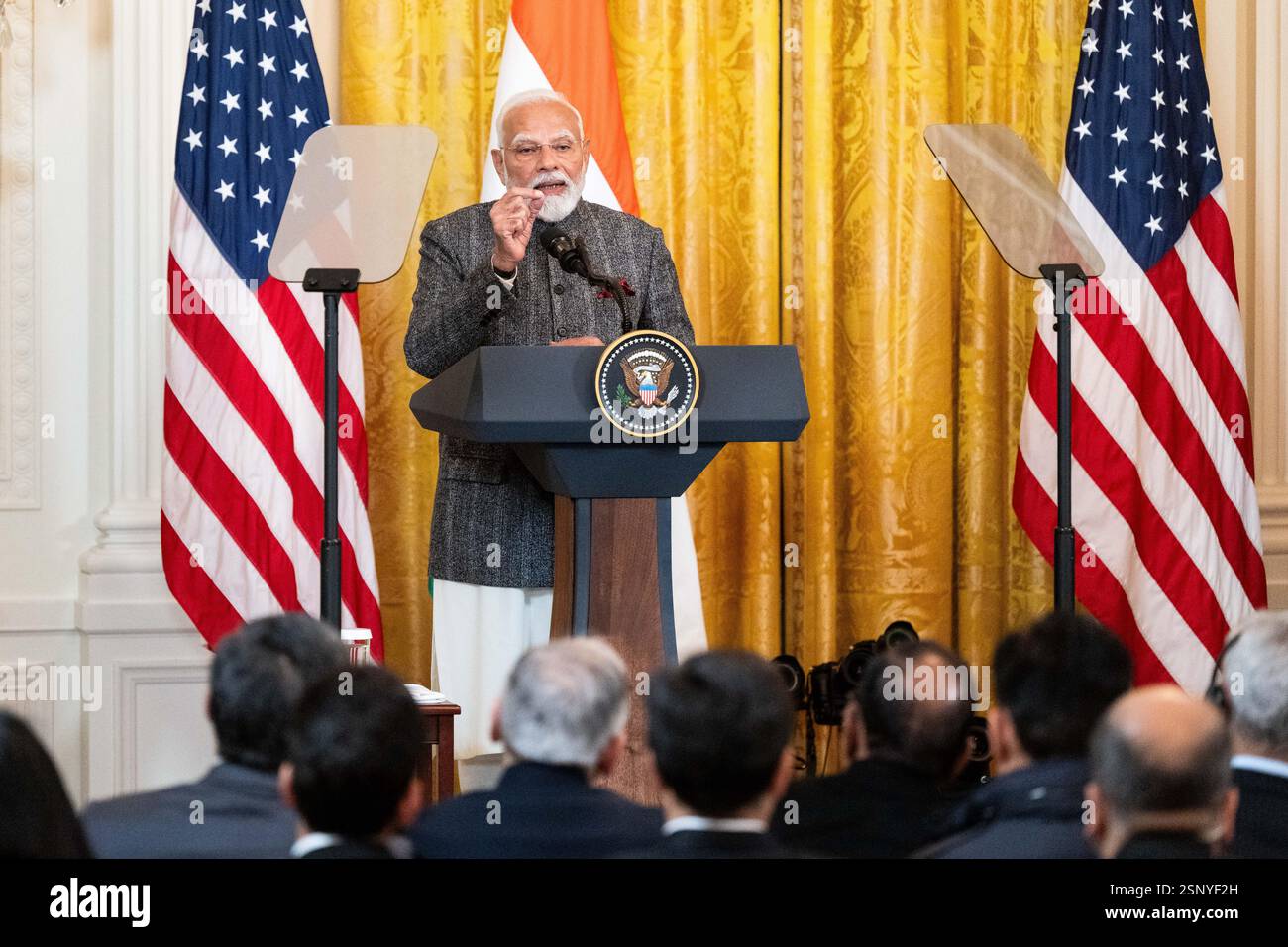 Washington, United States. 13th Feb, 2025. The Prime Minister of the ...