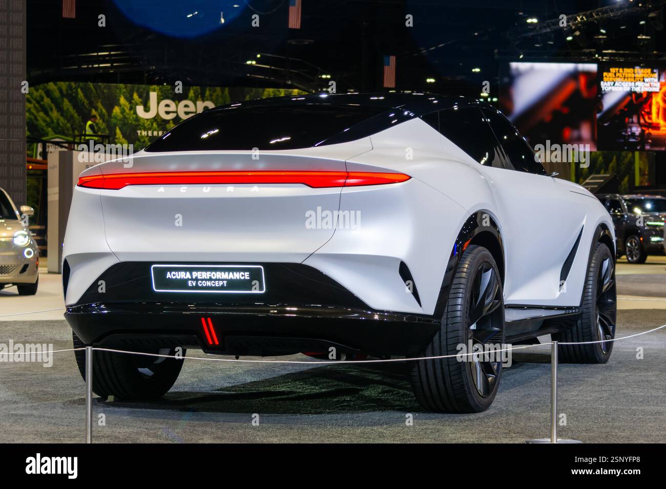 Chicago, IL, United States - February 7, 2025: Acura Performance EV ...