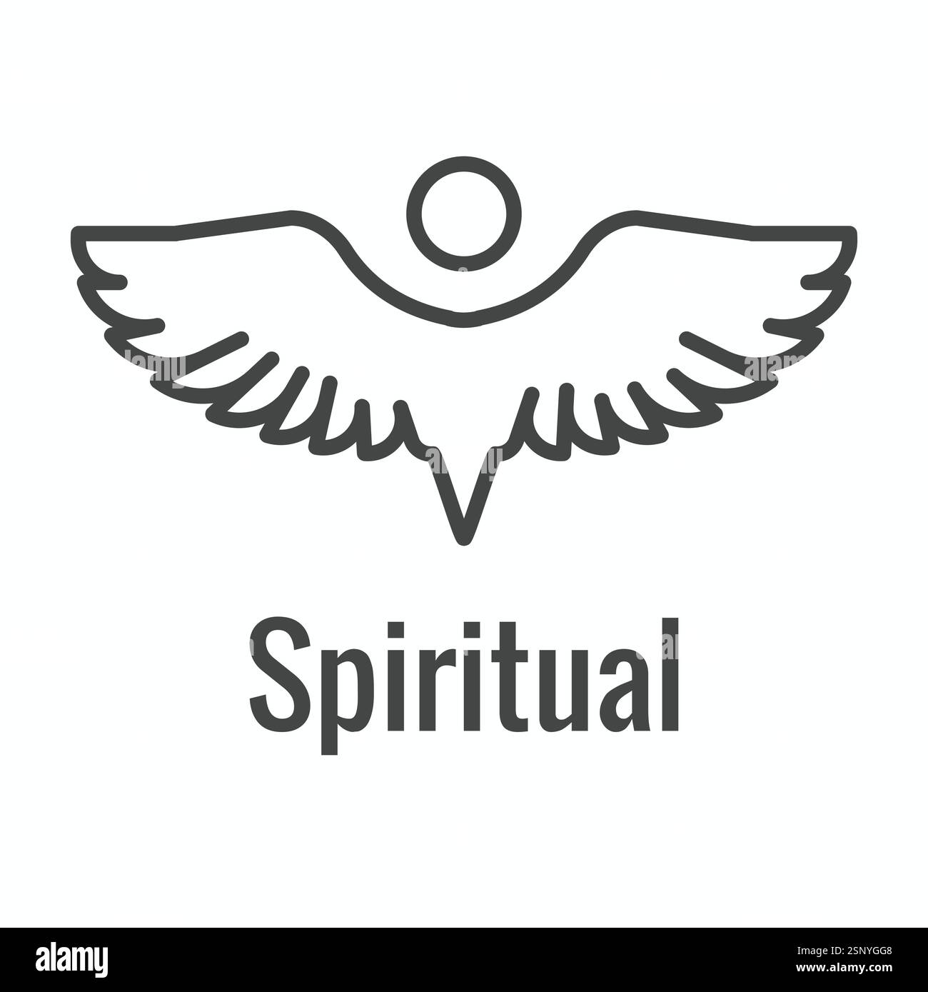 Zen Meditation Mandala Design Symbol Concept and Yoga Idea Stock Vector ...
