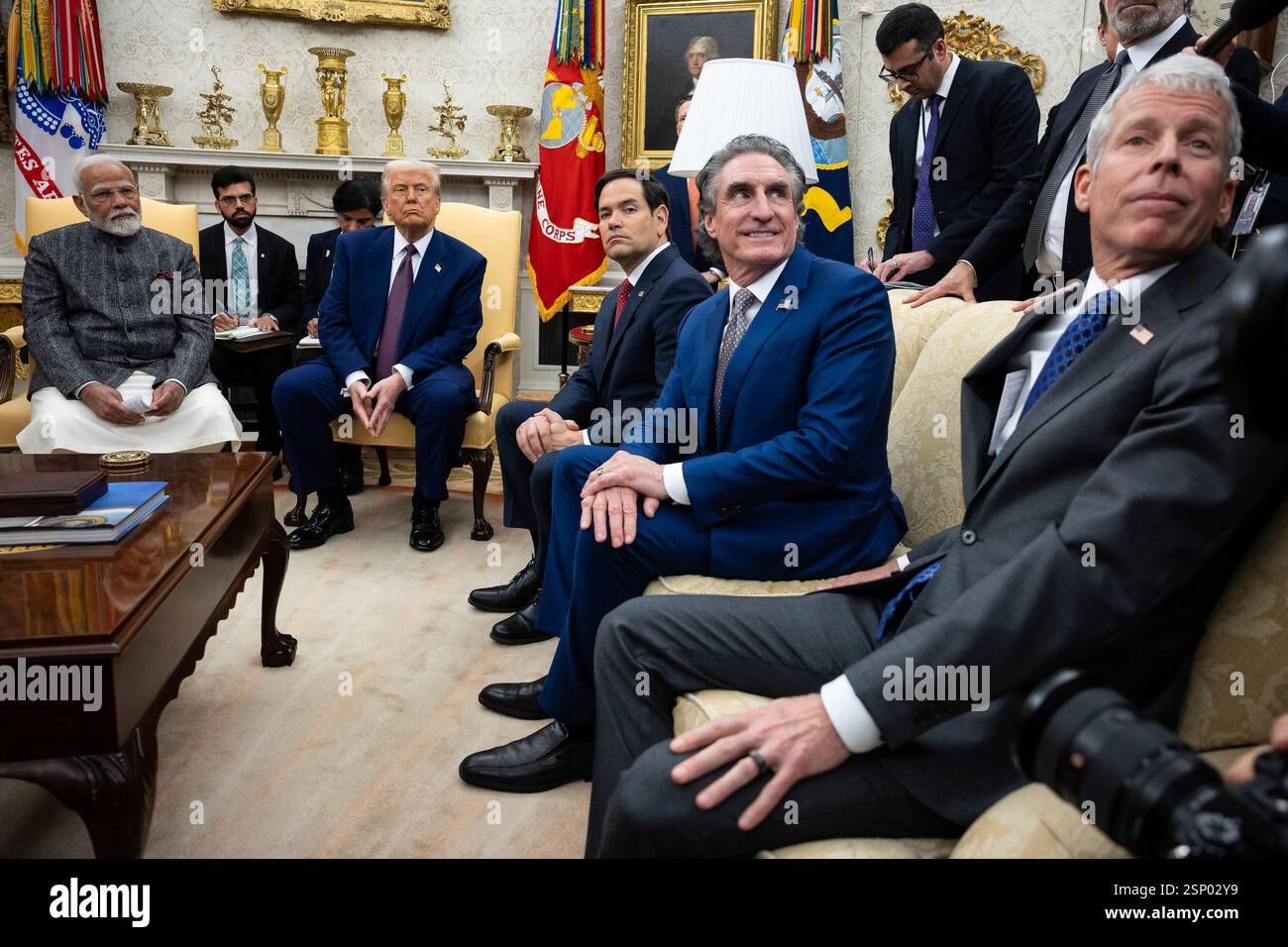 Prime Minister Narendra Modi of India and United States President ...