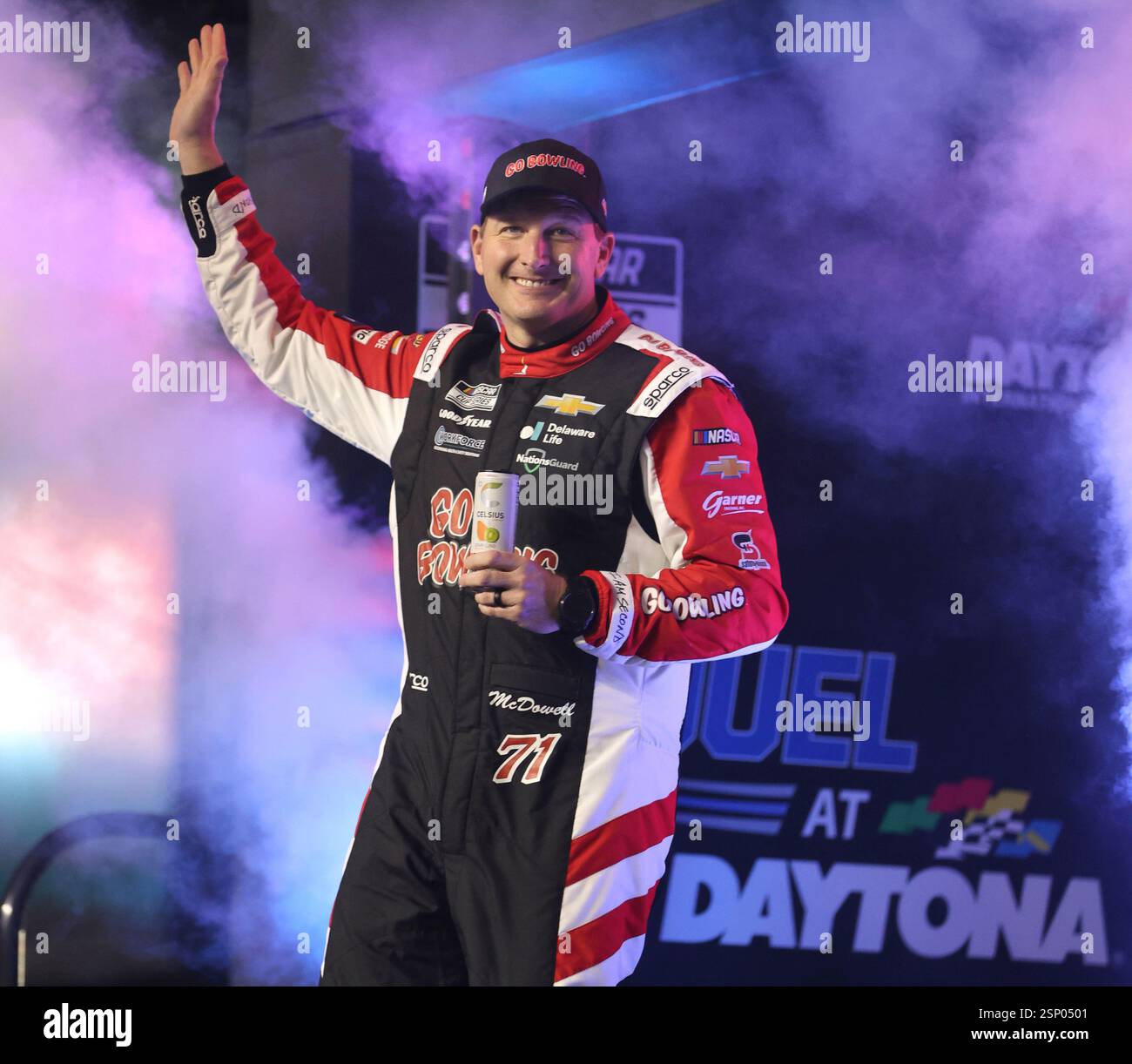 DAYTONA BEACH, FL - FEBRUARY 13: Michael McDowell (#71 Spire ...