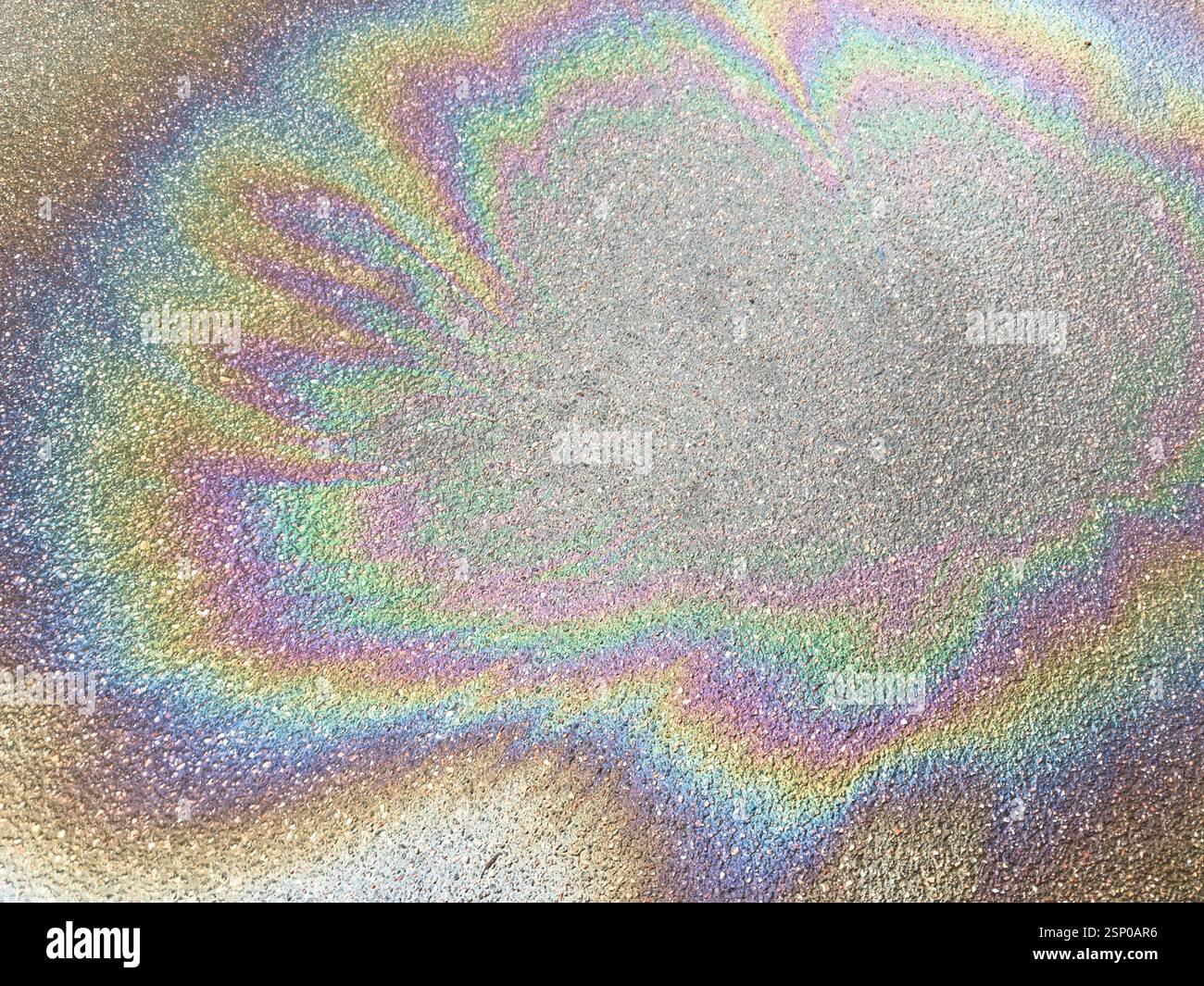 Oil petrol pollution. Ecological disaster. Slick industry oil fuel ...