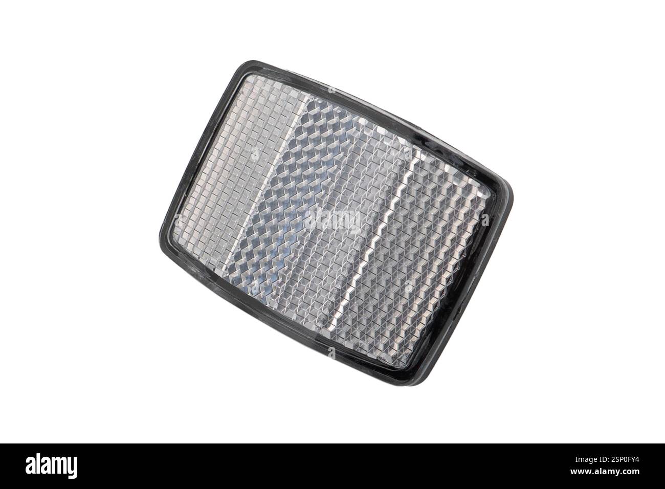 Safety reflector isolated on white background. Light reflector isolated ...