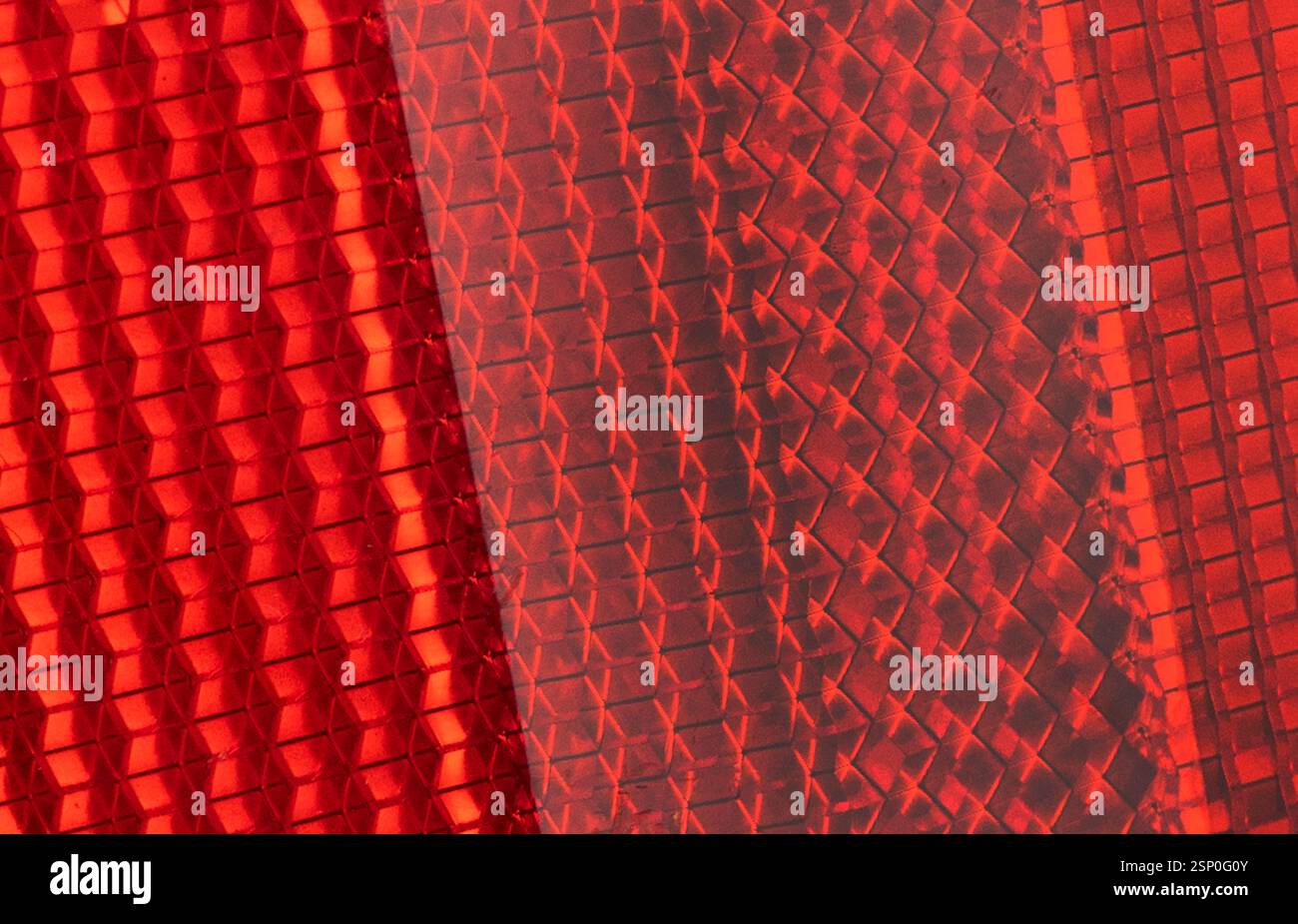 Safety reflector texture background. Light red reflector pattern Stock ...