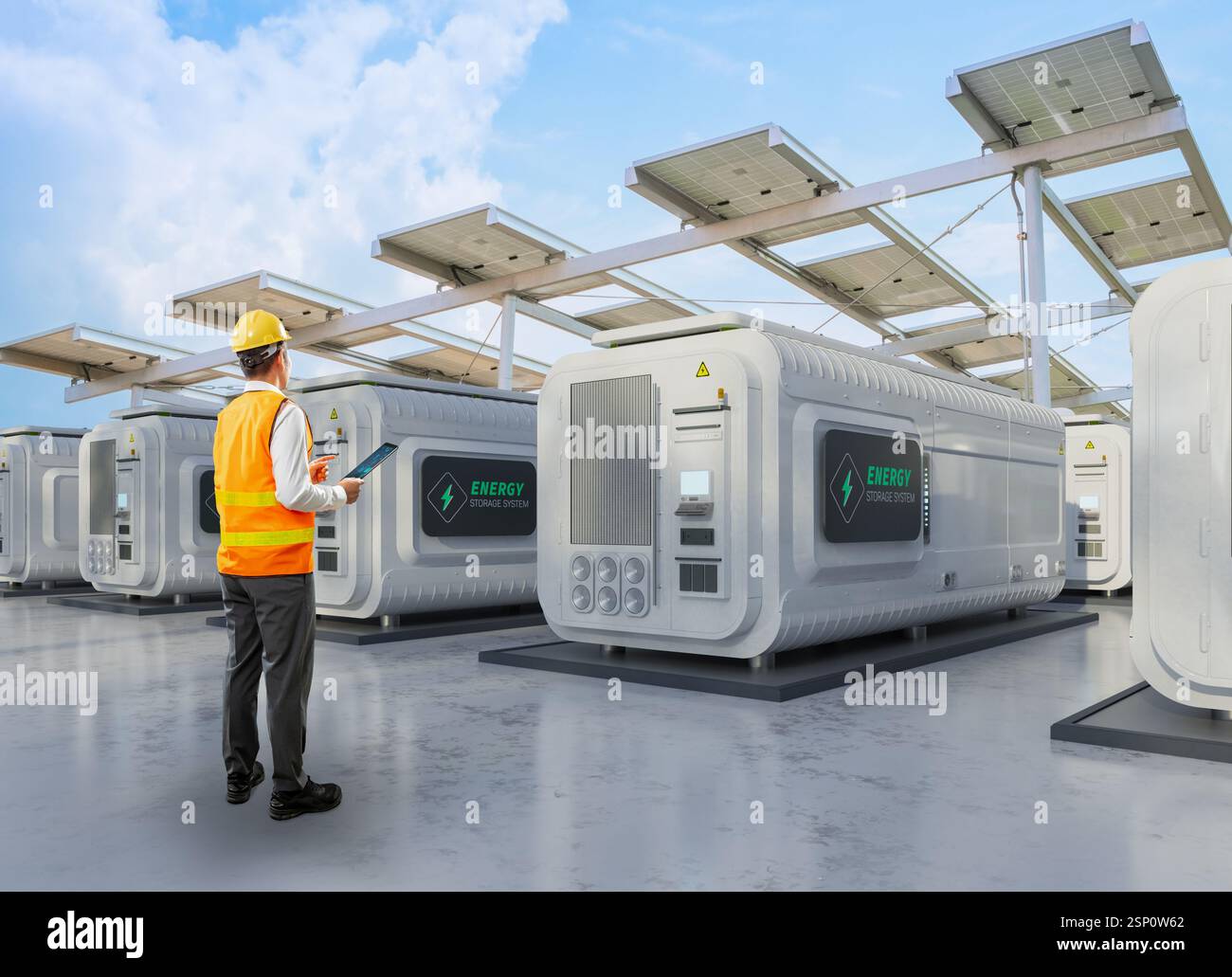 Engineer control energy storage system or battery container unit with ...