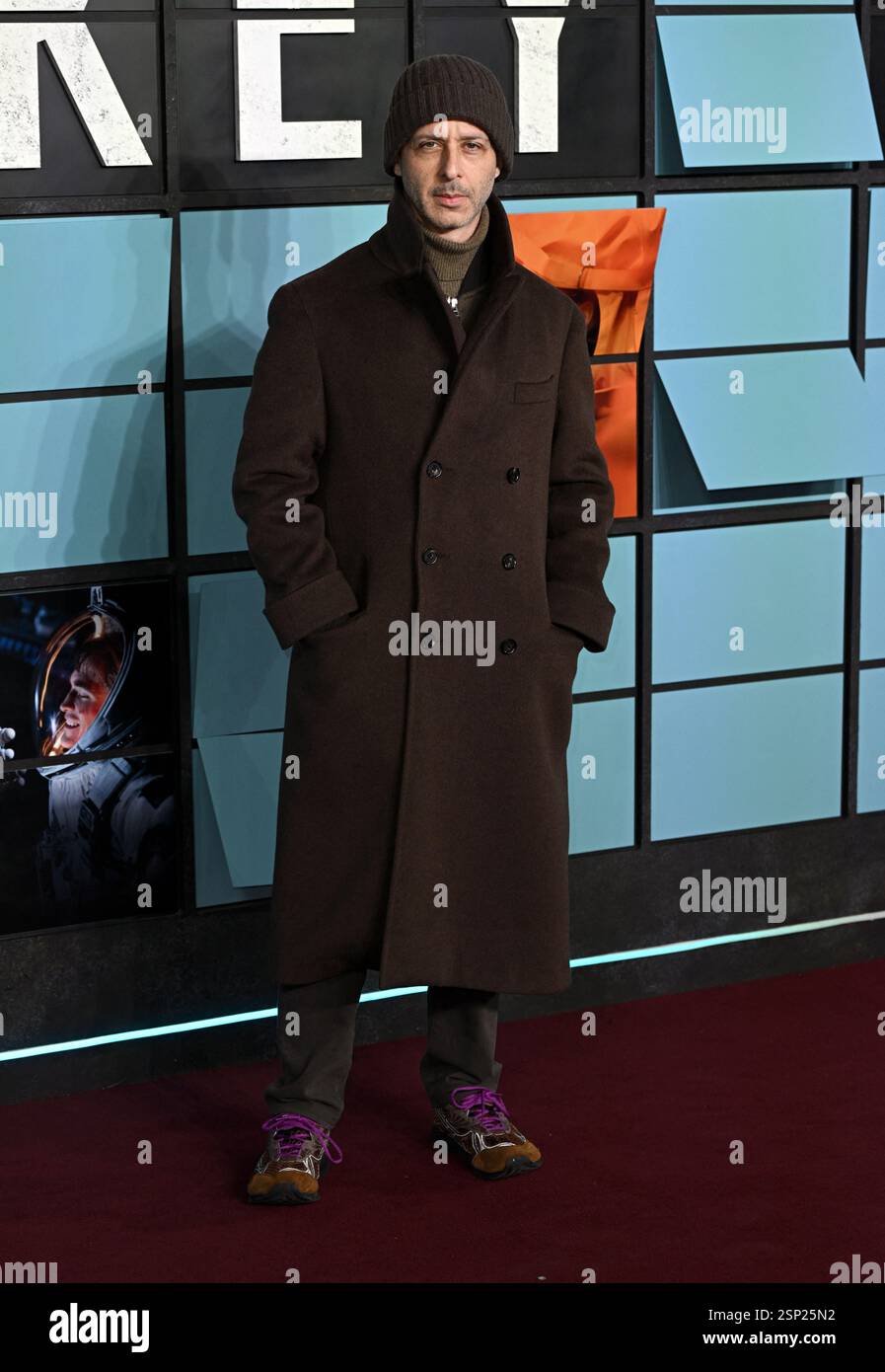 Jeremy Strong attending the World Premiere of Mickey 17, Leicester ...