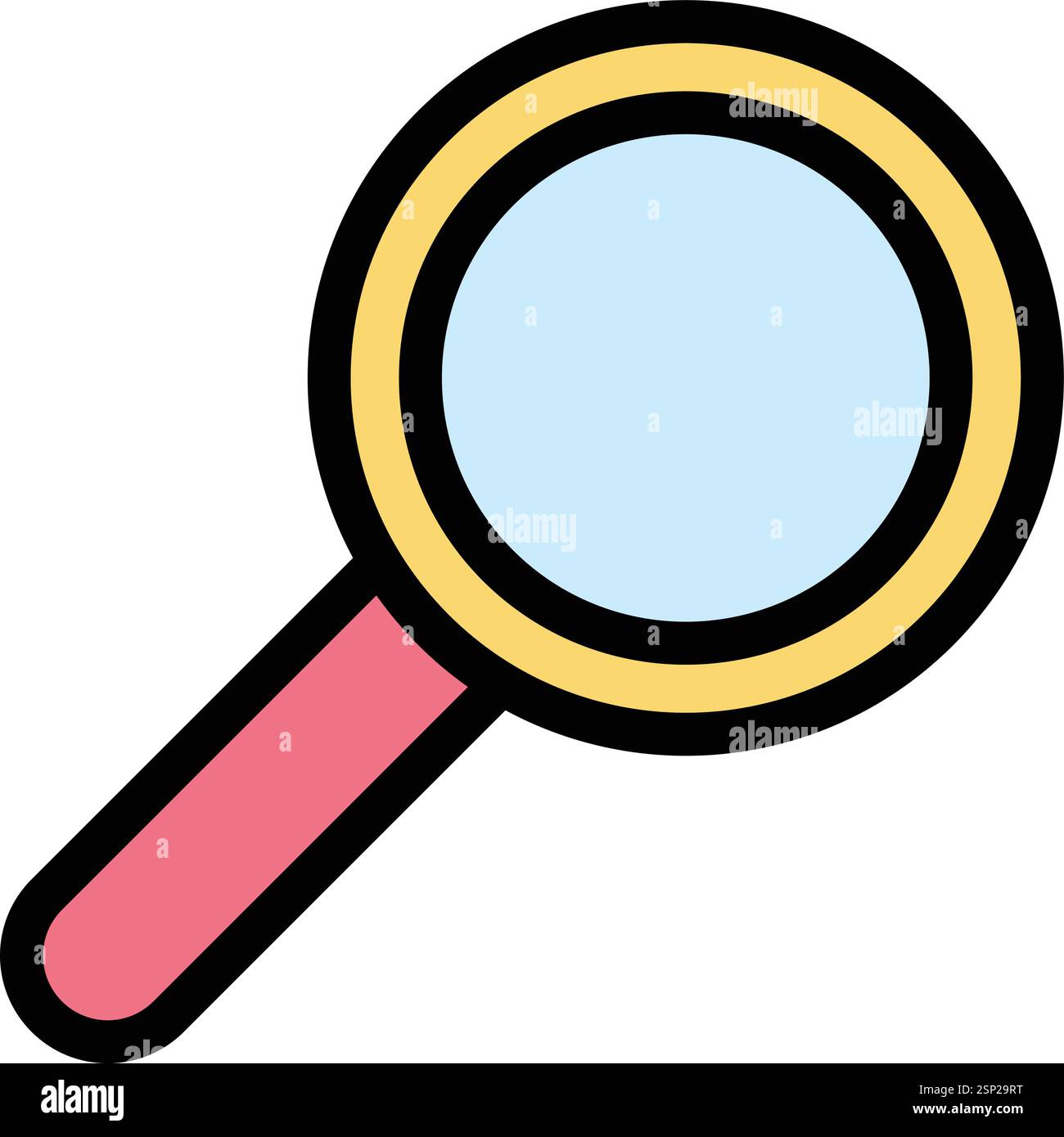 Web search illustration vector Stock Vector Images - Alamy