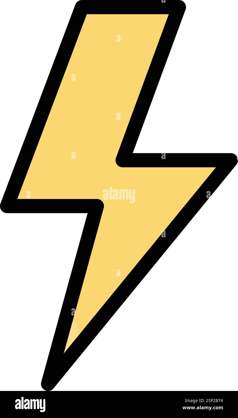 Colorful lightning Cut Out Stock Images & Pictures - Alamy