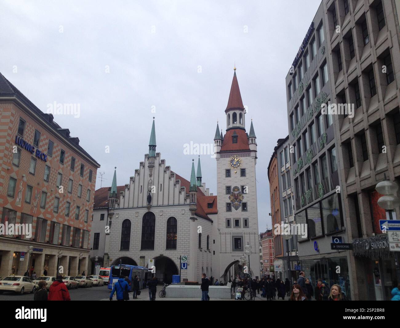 Munich, Germany's New Town Hall is a magnificent Gothic structure with ...