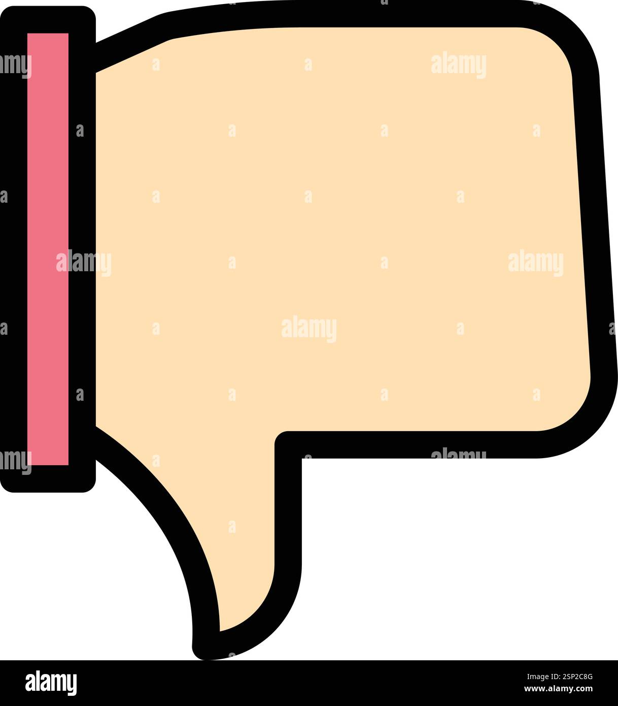 Minimal hands illustration Cut Out Stock Images & Pictures - Alamy