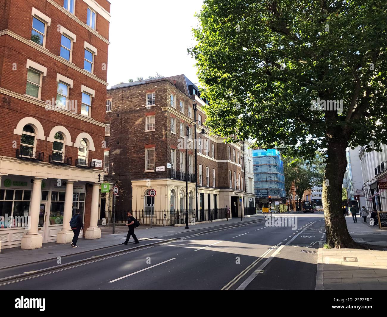 London, England - 10 July 2023, A Small Convenience Store on the Side ...