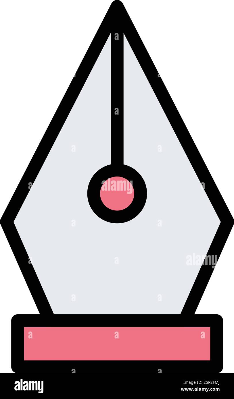 Nib logo design hi-res stock photography and images - Alamy