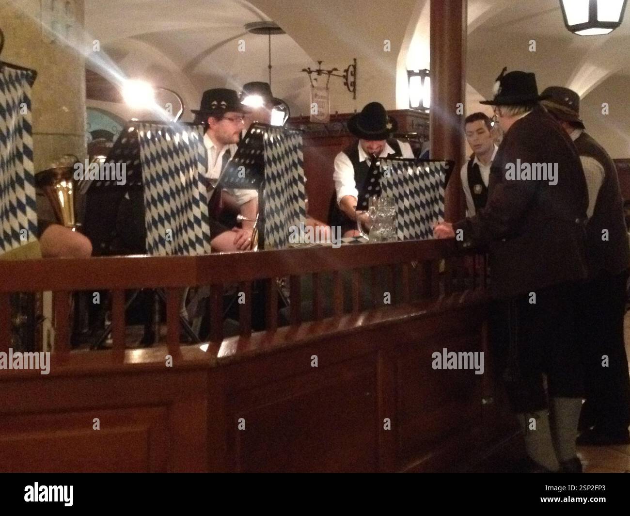 Oktoberfest famous beer hall. Potential brand logo. Germany, Munich ...