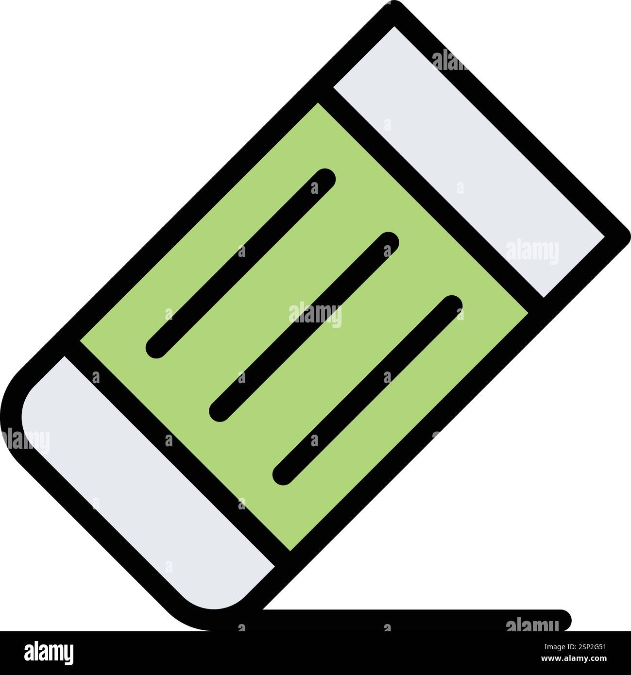 Eraser Vector Icon Design Illustration Stock Vector Image & Art - Alamy