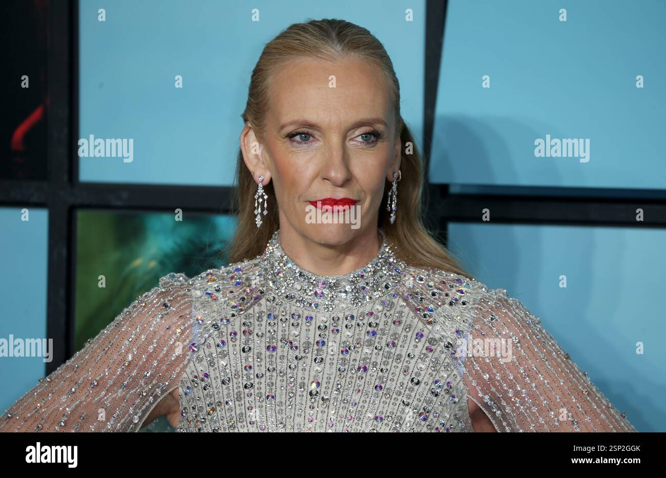 Toni Collette attends the "Mickey 17" World Premiere at Cineworld ...