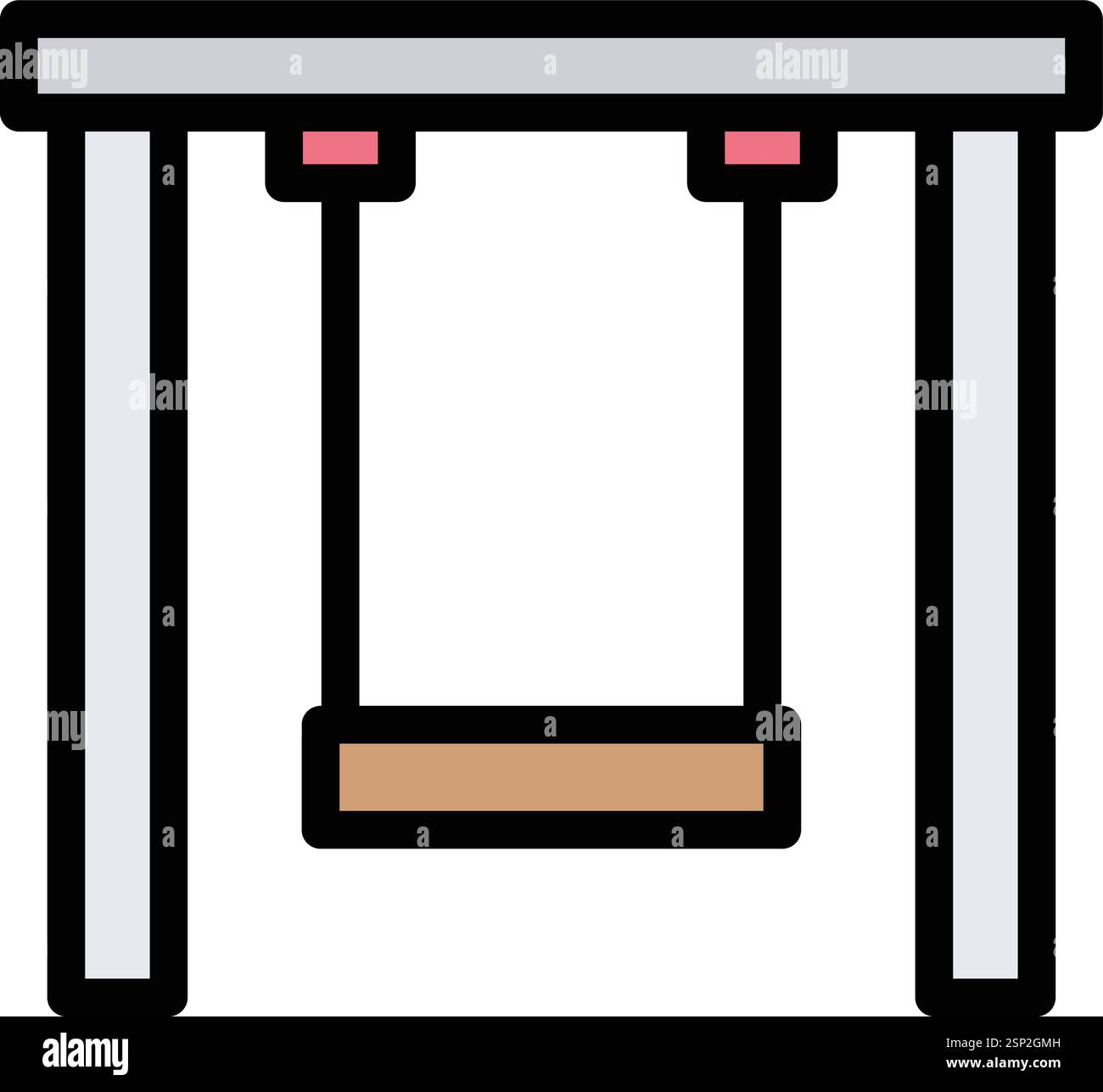 Colorful playground Stock Vector Images - Alamy