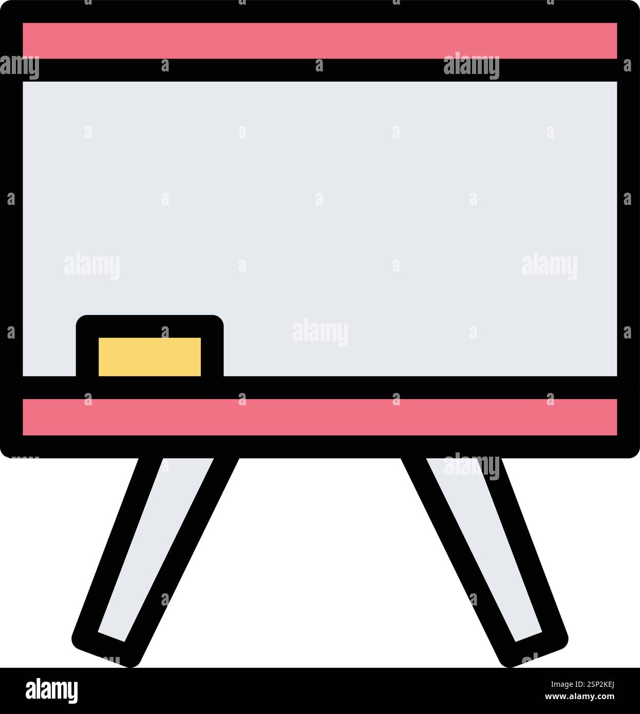 Chalkboard Vector Icon Design Illustration Stock Vector Image & Art - Alamy