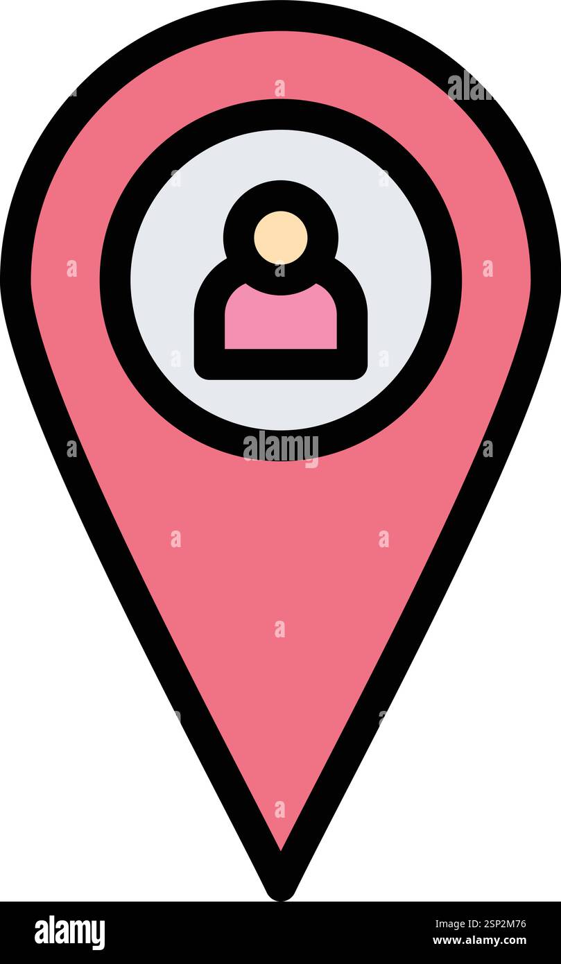 Location Vector Icon Design Illustration Stock Vector Image & Art - Alamy