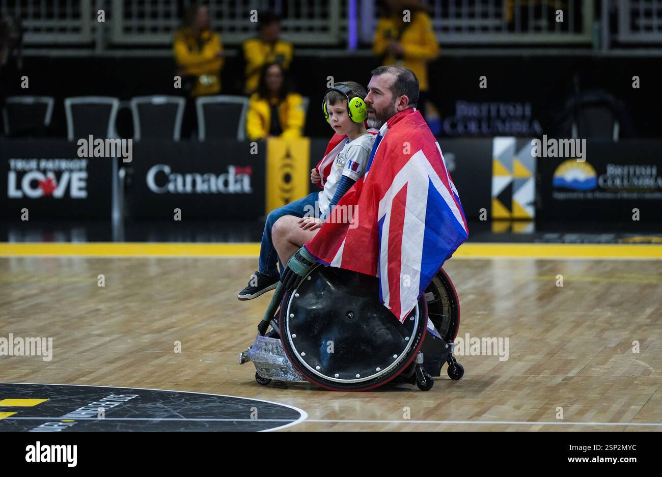 Vancouver, Canada. 13th Feb, 2025. Steven Irwin, of the U.K., sits with ...