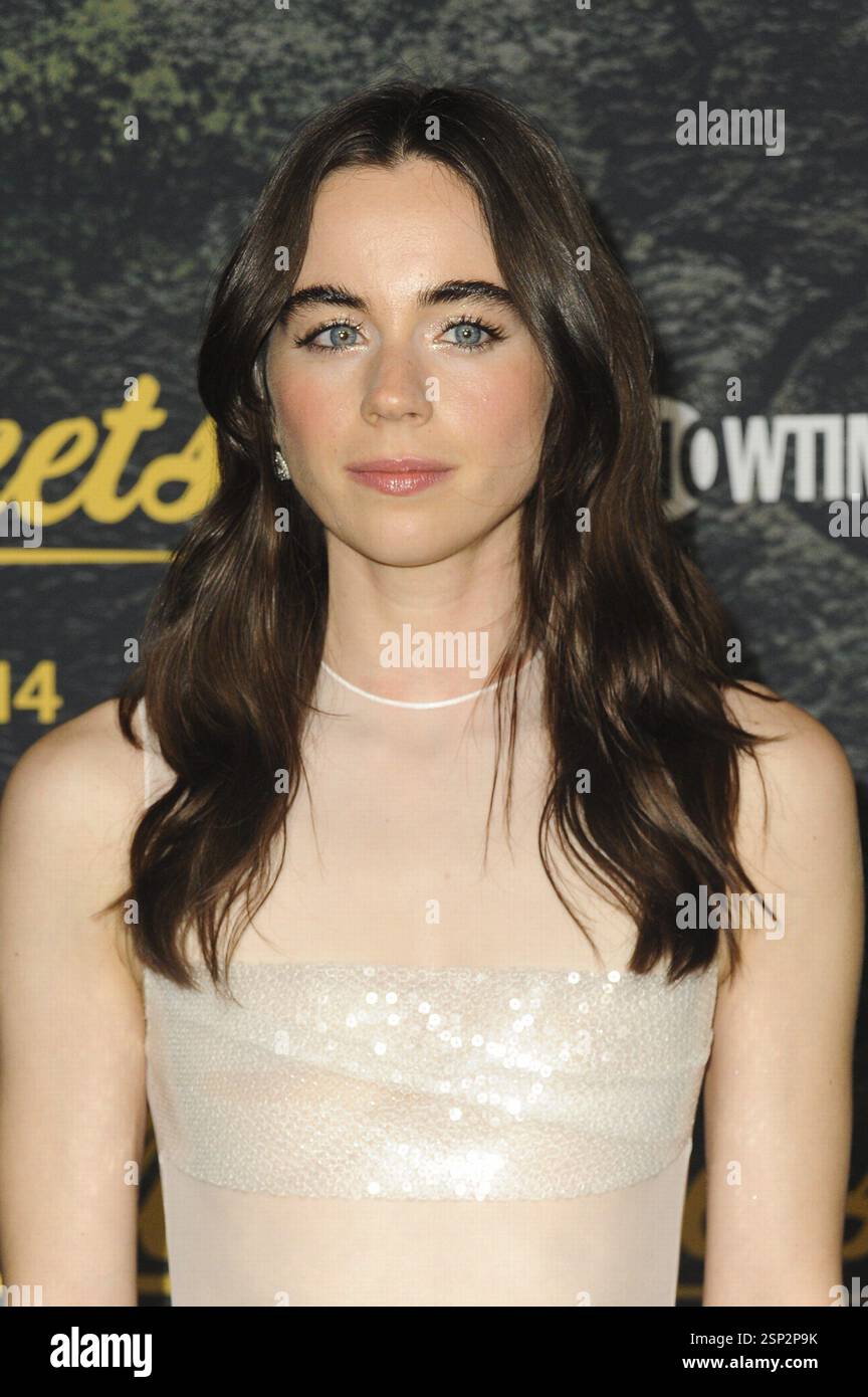 Ca. 13th Feb, 2025. Sarah Desjardins at arrivals for YELLOWJACKETS S3 ...