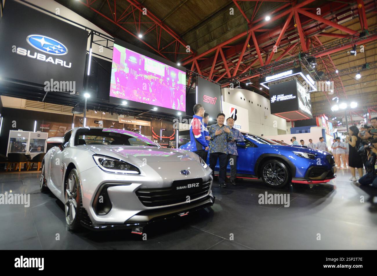 Jakarta, Jakarta, INDONESIA. 13th Feb, 2025. (left to right) Keisuke ...