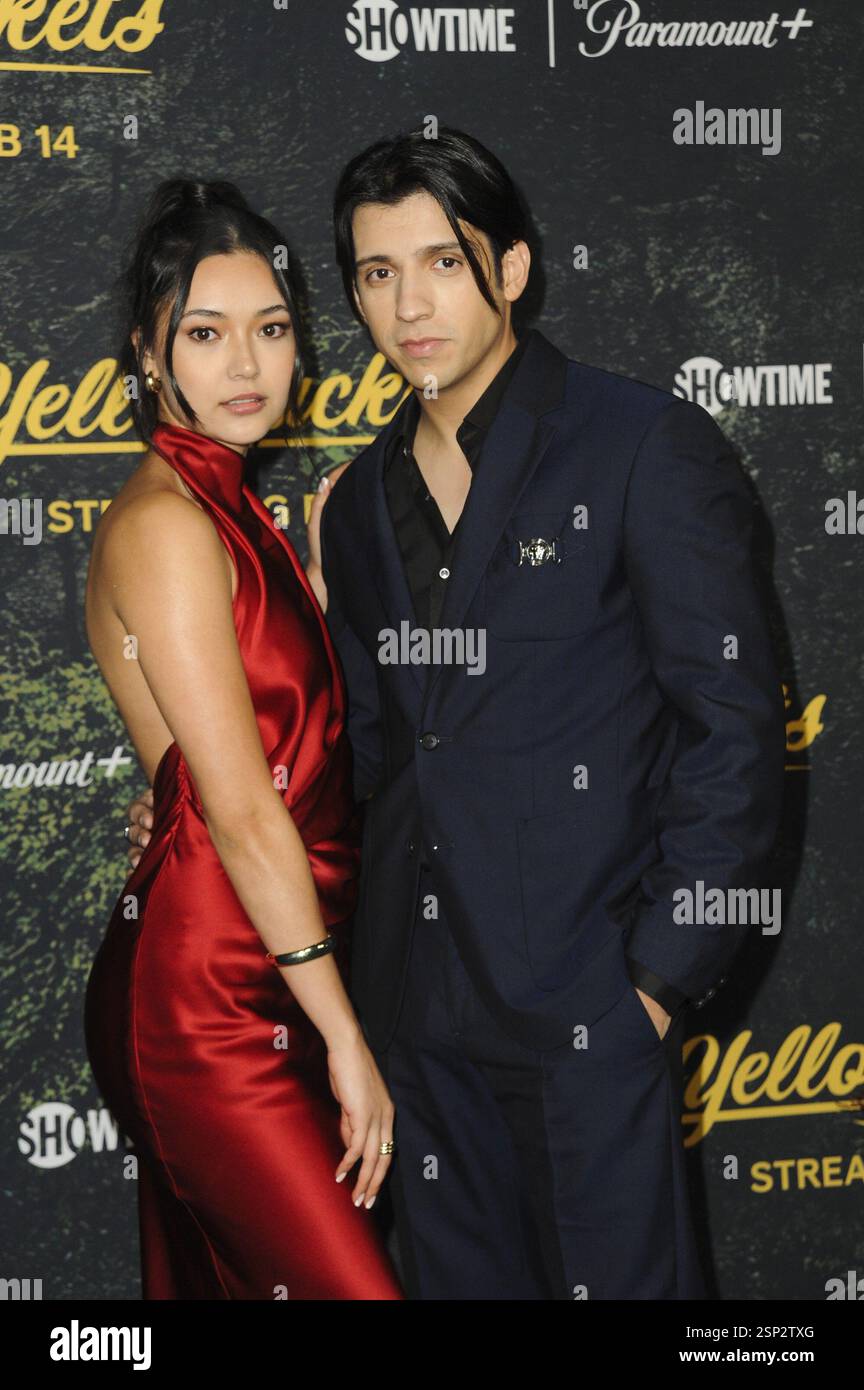 Ca. 13th Feb, 2025. Alexa Barajas, Kevin Alves at arrivals for ...