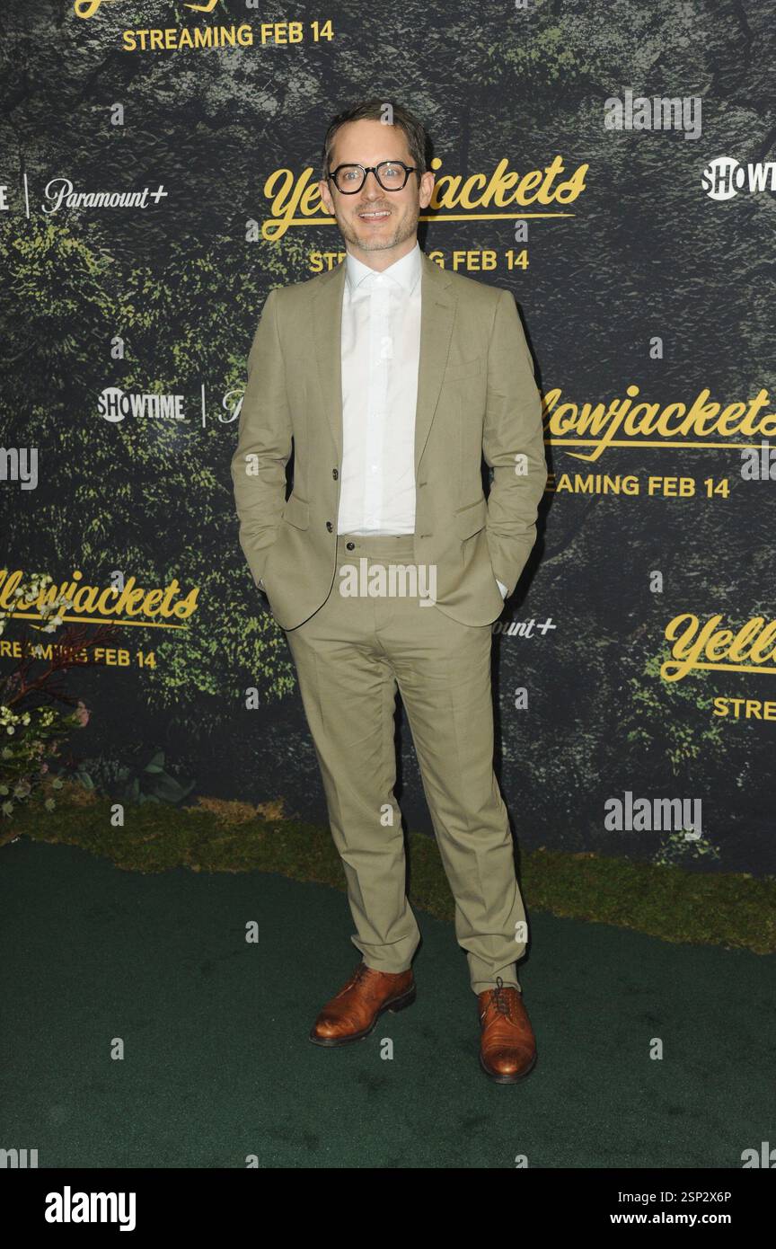 Ca. 13th Feb, 2025. Elijah Wood at arrivals for YELLOWJACKETS S3 ...