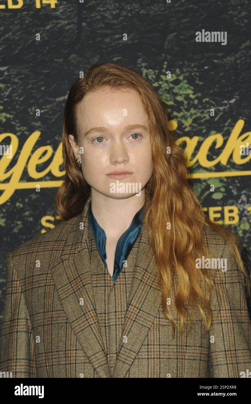 Ca. 13th Feb, 2025. Liv Hewson at arrivals for YELLOWJACKETS S3 ...