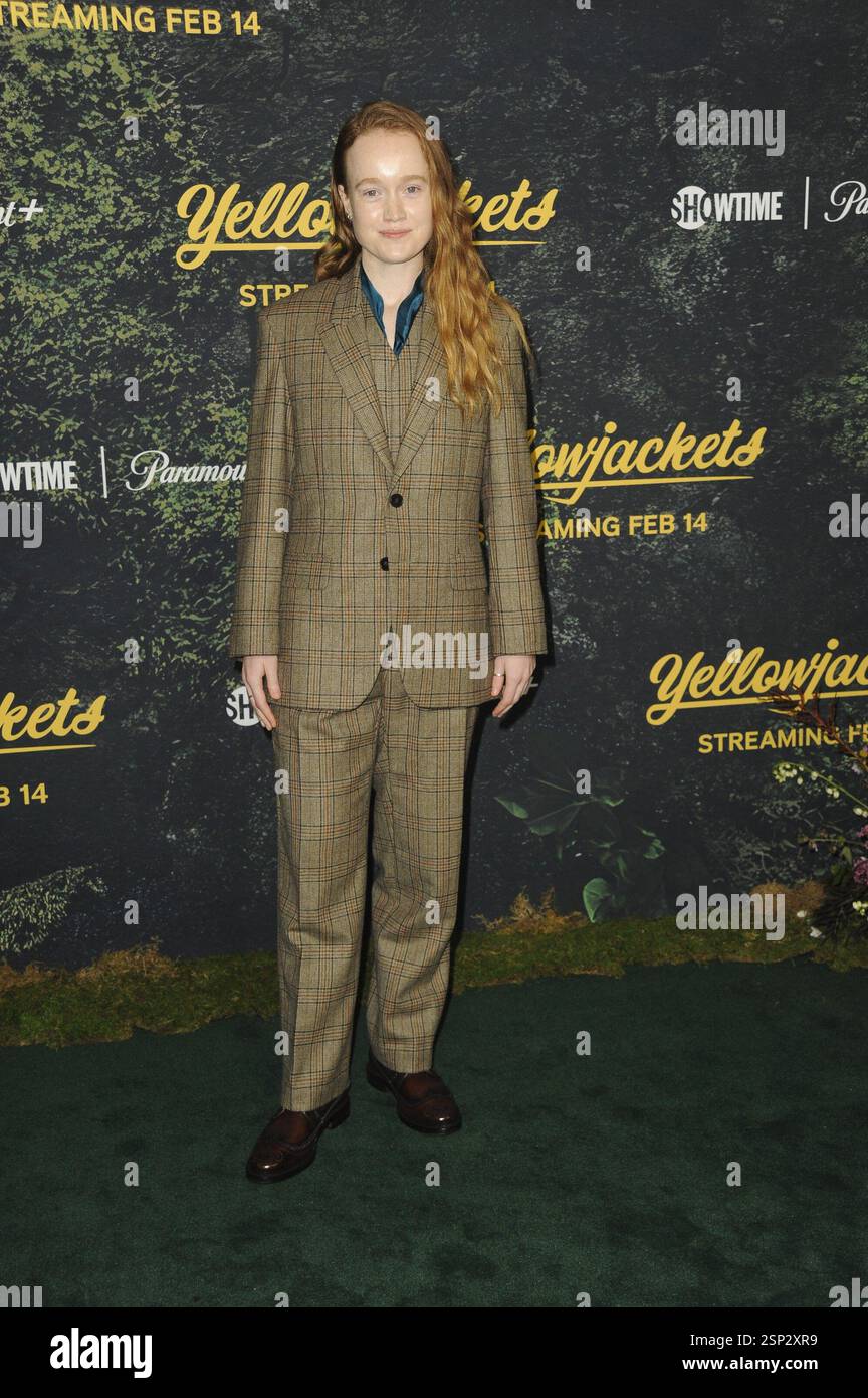 Ca. 13th Feb, 2025. Liv Hewson at arrivals for YELLOWJACKETS S3 ...