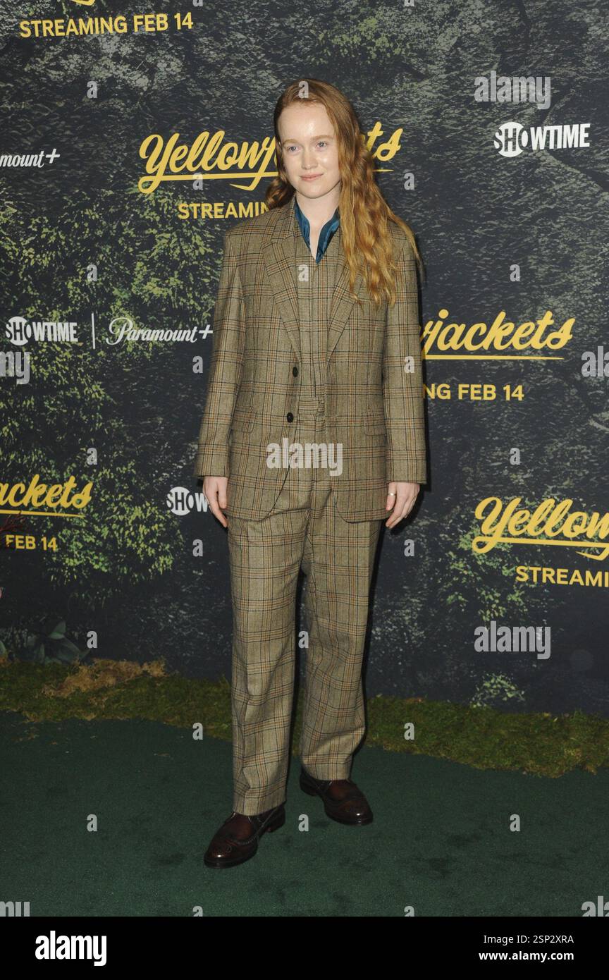 Ca. 13th Feb, 2025. Liv Hewson at arrivals for YELLOWJACKETS S3 ...