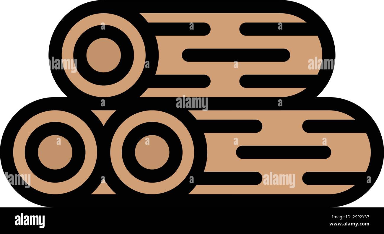 Forest icon vector vectors Stock Vector Images - Alamy