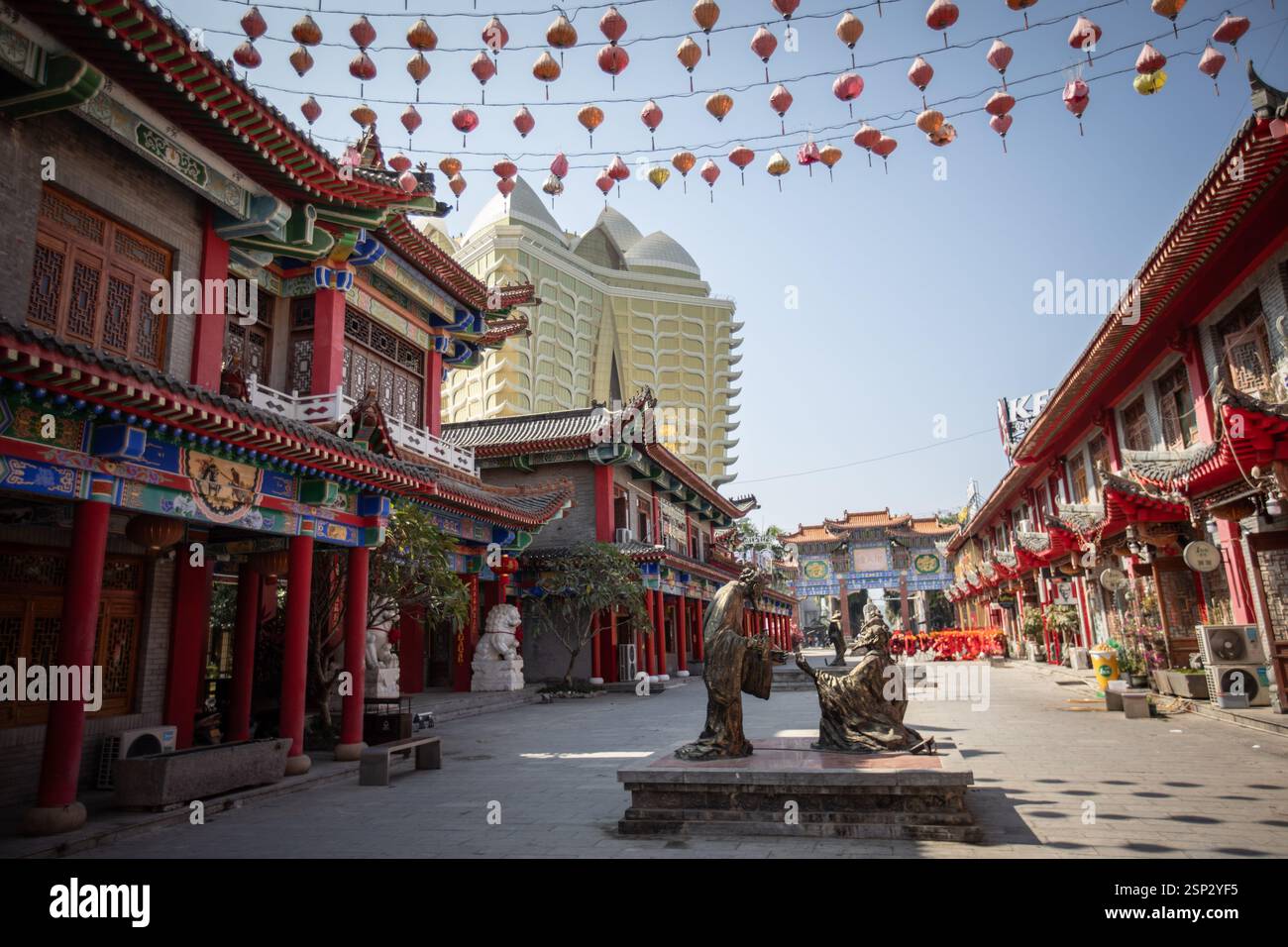 Inside the main Chinatown street in the Golden Triangle Special ...