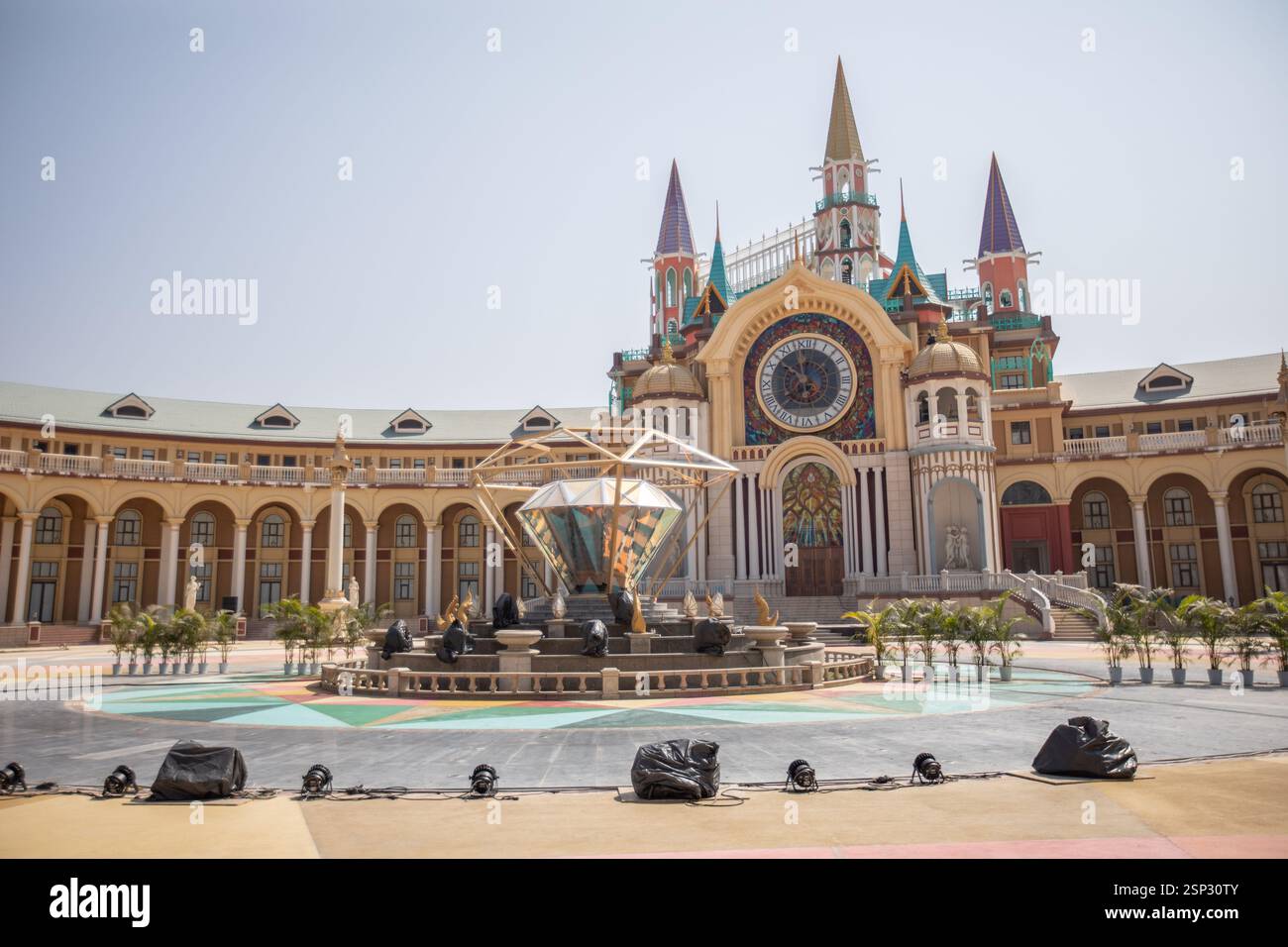 View of the Diamond Plaza (???? in Chinese) in the Golden Triangle ...