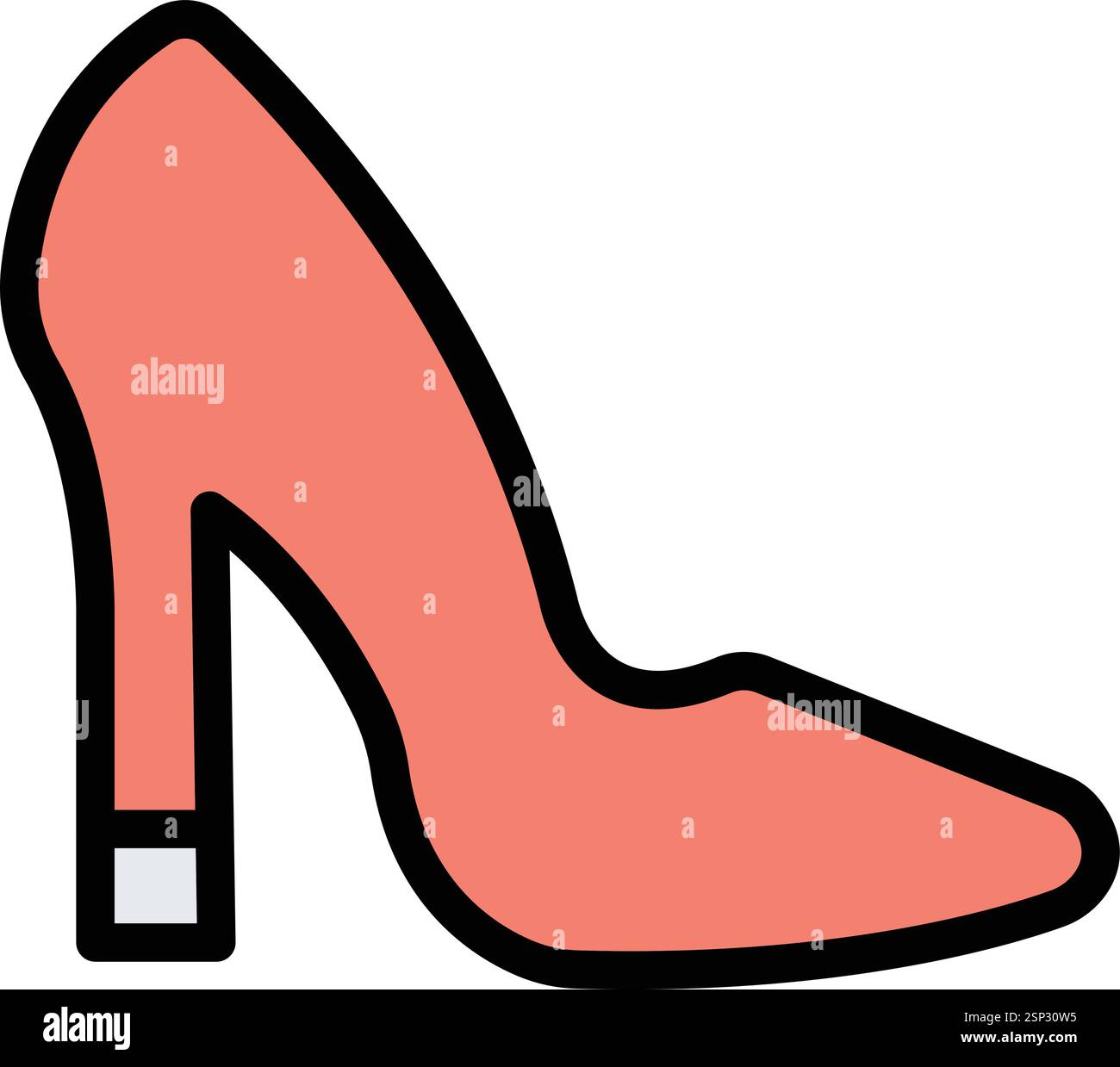 Heels Vector Icon Design Illustration Stock Vector Image & Art - Alamy
