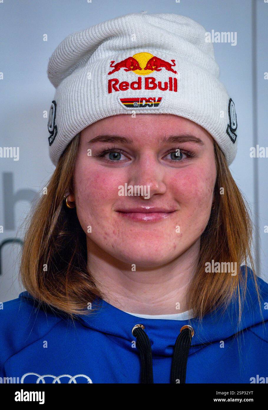 Saalbach Hinterglemm, Austria. 13th Feb, 2025. Alpine skiing: World Championships, slalom, women ...