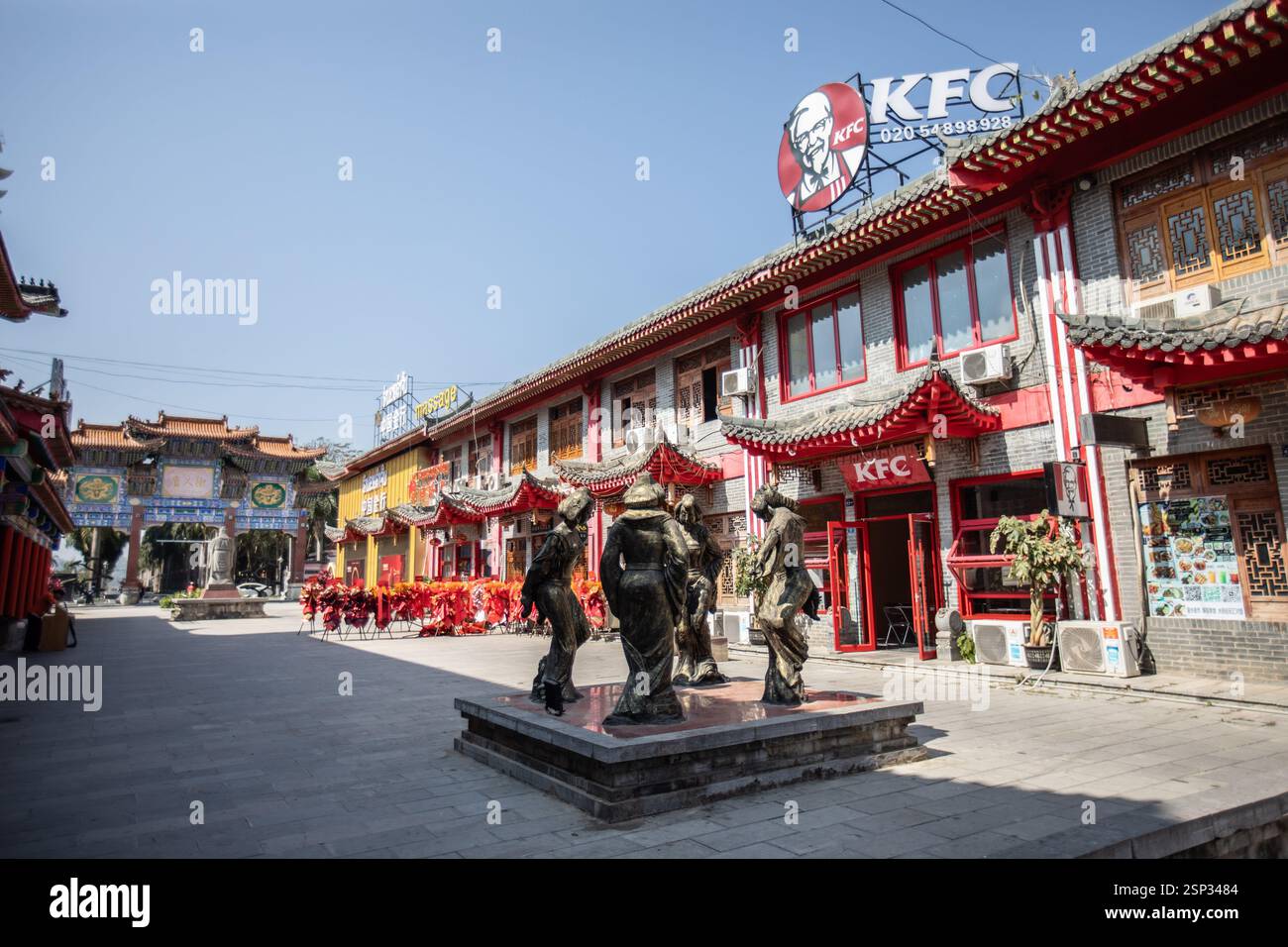 Inside the main Chinatown street in the Golden Triangle Special ...