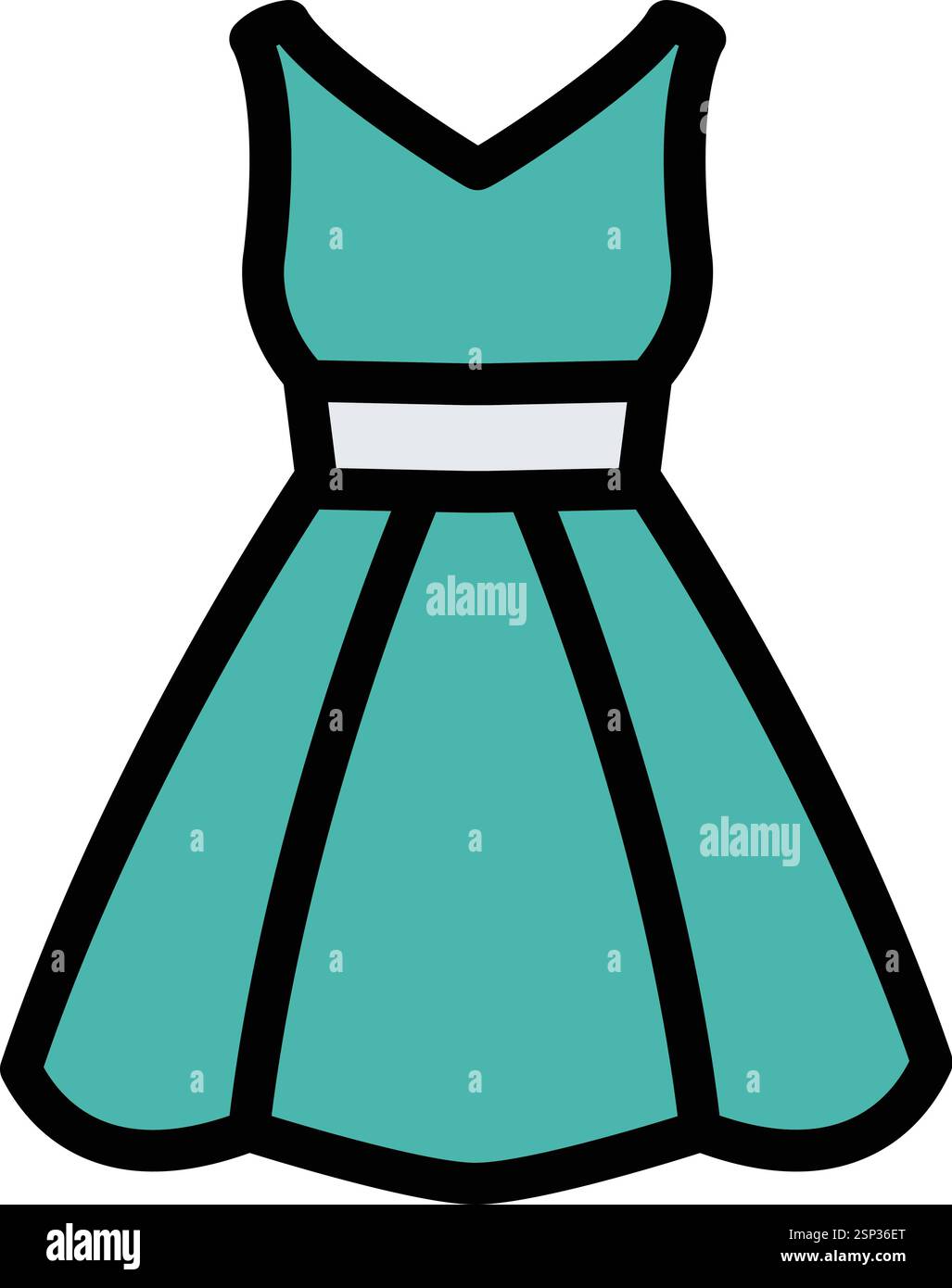 Wedding dress Vector Icon Design Illustration Stock Vector Image & Art - Alamy