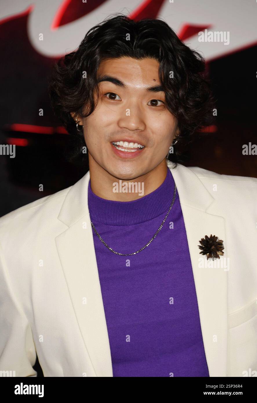 LOS ANGELES, CALIFORNIA - FEBRUARY 12: Brandon H. Lee attends Netflix's "Cobra Kai" Series ...