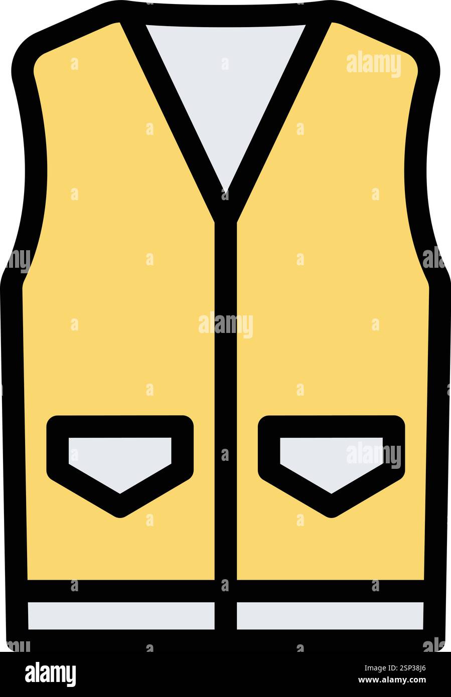 Vest Vector Icon Design Illustration Stock Vector Image & Art - Alamy