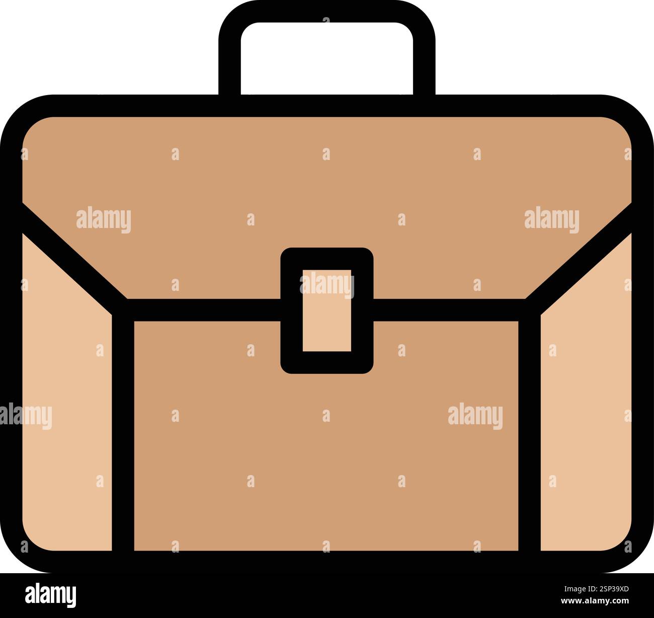 Briefcase icon design illustration Stock Vector Images - Alamy