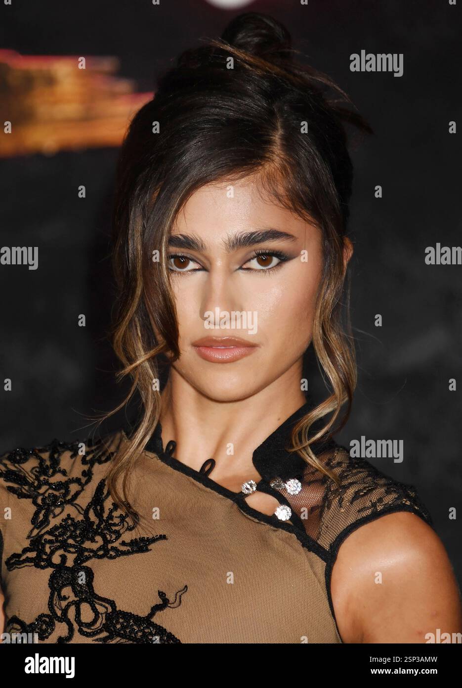 LOS ANGELES, CALIFORNIA - FEBRUARY 12: Rayna Vallandingham attends ...