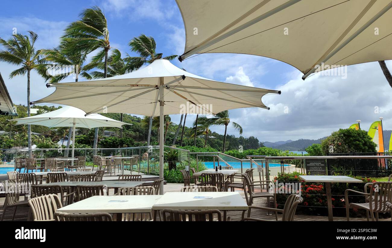 Hamilton Island oasis: turquoise water laps the pool's edge, while ...